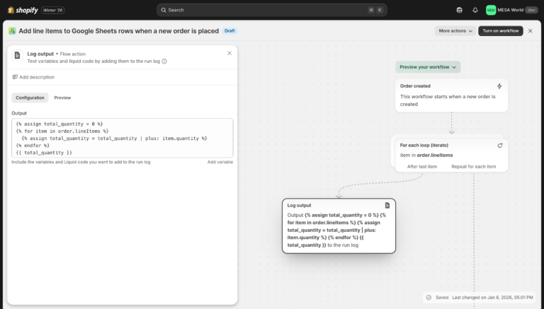 Shopify Flow Liquid: How to Use It (with 20+ Copy-Paste Examples)
